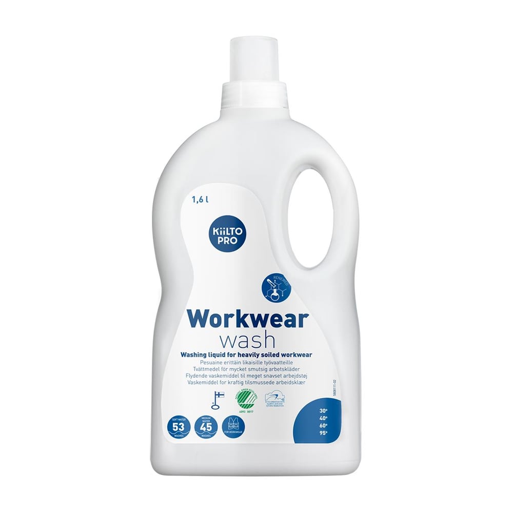 Tvättmedel Kiilto Pro Workwear Wash 1,6L | AllOffice