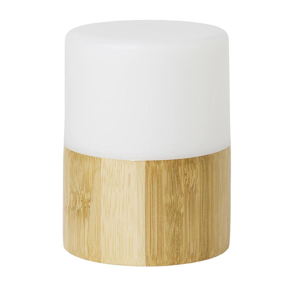 Ljushållare LED Duni Bright Bambu 105x75mm | AllOffice