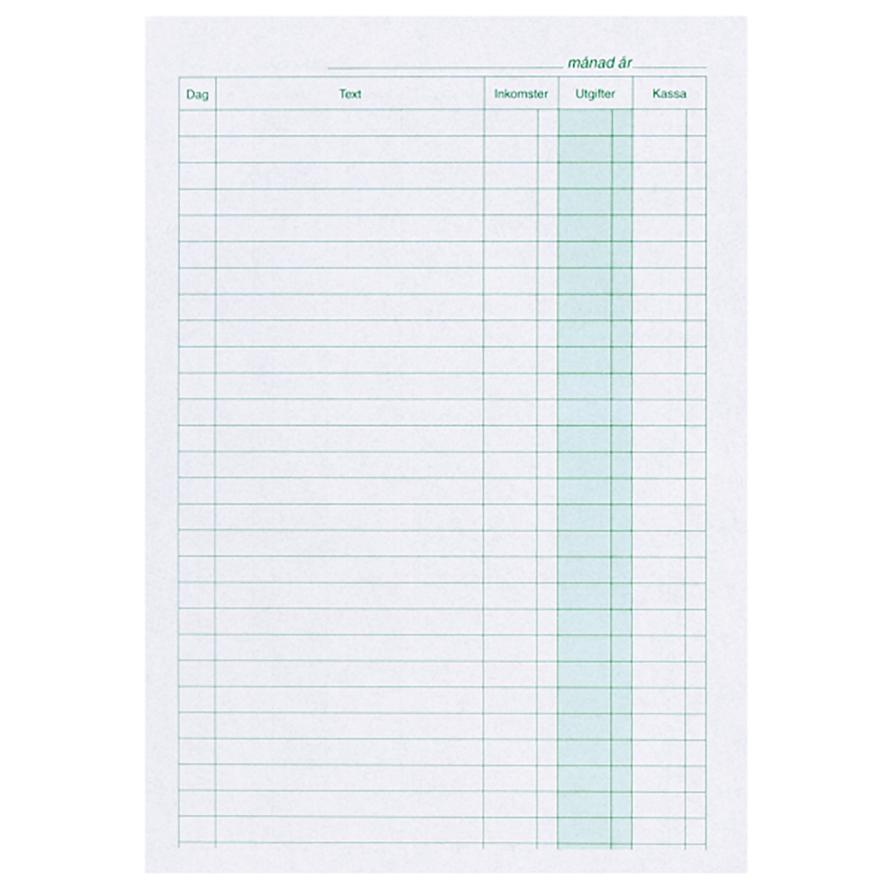 Kassabok Häfte 32 Sidor A5 | AllOffice