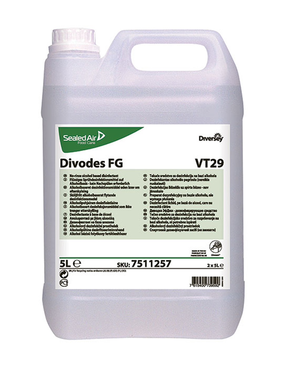 Ytdesinfektion Diversey Divodes FG VT29 5L | AllOffice