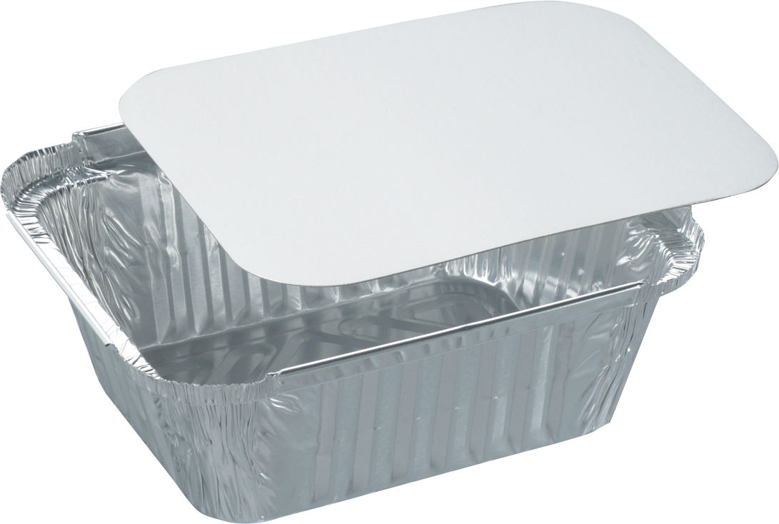 Aluminiumform med lock 450ml | AllOffice