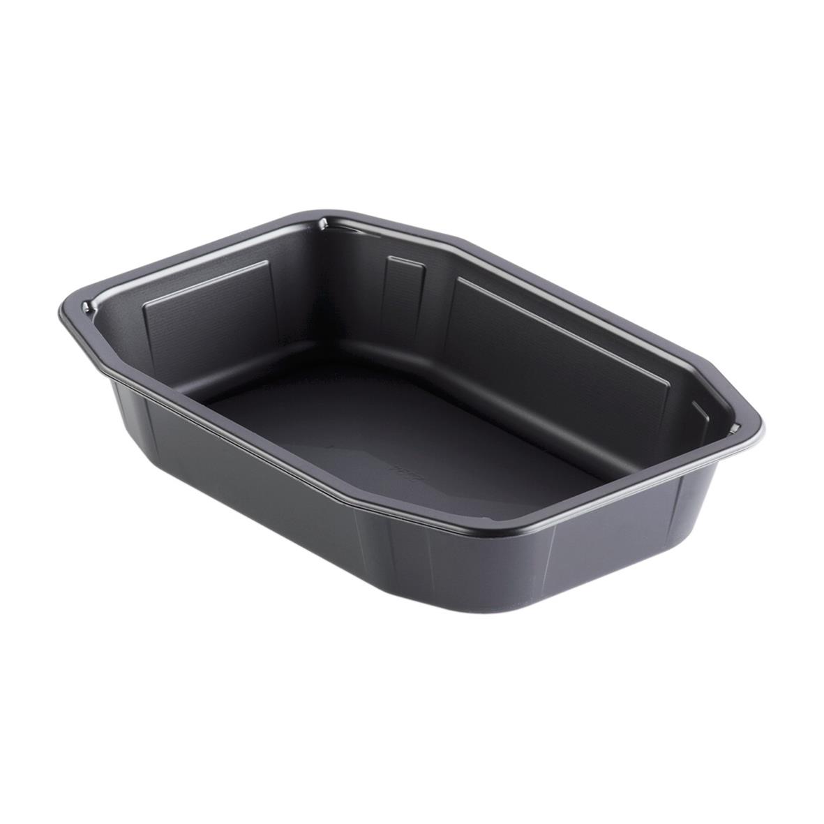 Plastform Duniform HMR PP Svart 215x148x40mm 840ml | AllOffice